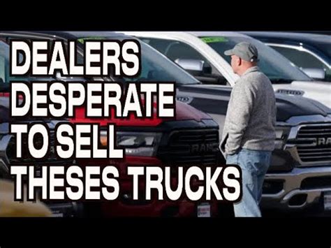 Dealers Offering Deep Discounts On Trucks Youtube