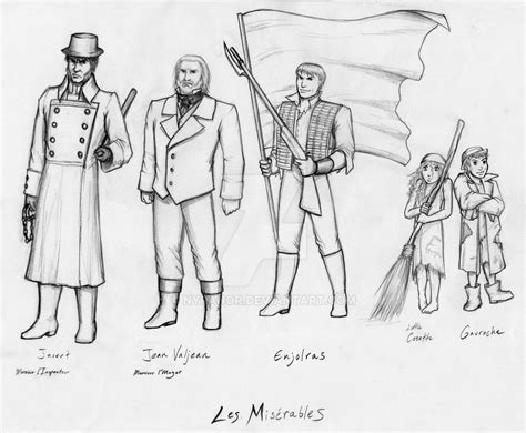 Les Miserables Sketch Page 2 By Nyranor On Deviantart