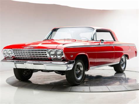 1962 Chevrolet Impala 327 V8 L79 4 Speed Manual Hardtop Roman Red