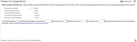 problem 6 14 algorithmic question help casper