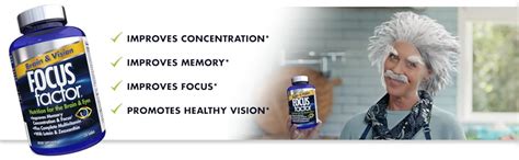 Focus Factor Brain And Vision Supplement 120 Count Eye Vitamin Mineral