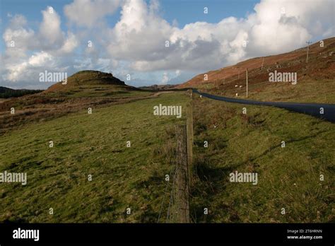 The Ancient Torr Aint Hillfort Near Dervaig Isle Of Mull Scotland
