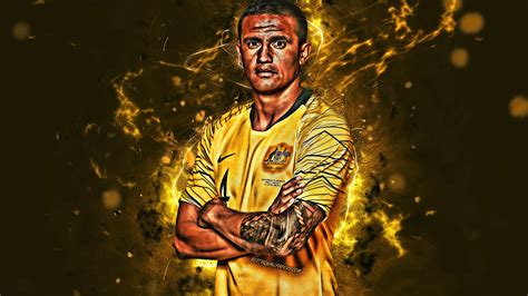 Download Australia National Football Team Tim Cahill Fan Art Wallpaper