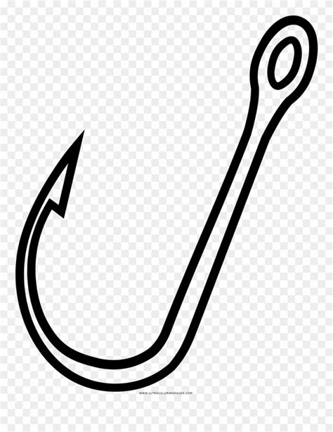 Fishing Hook Template