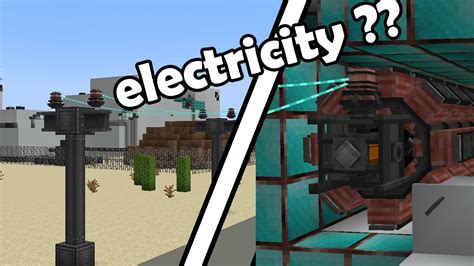 Electricity In Create Mod Minecraft Youtube