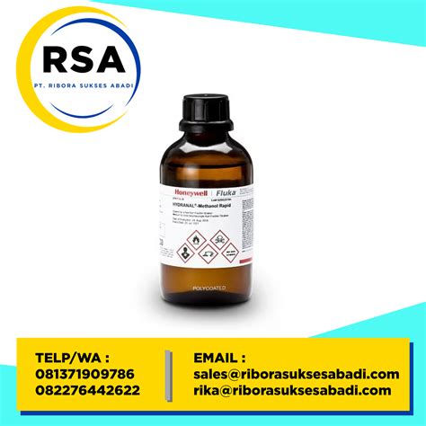 Jual Hydranal 37817 Methanol Rapid Fluka Ptribora Sukses Abadi