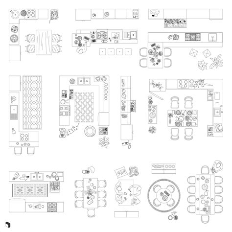 Cad Living Room Setups Top View Toffu Co Cad Blocks Interior Design Template Floor Plan