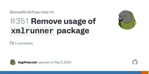 Remove Usage Of Xmlrunner Package Issue 351 BiomedSciAI Fuse Med Ml GitHub