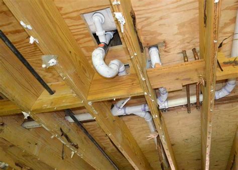 2nd Floor Bathroom Plumbing How To Run Plumbing For An Upstairs