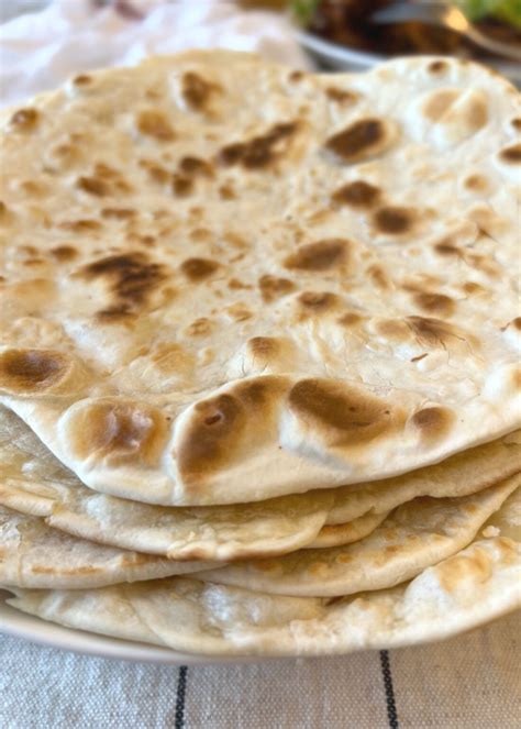 Easy Soft Flatbread Recipe No Yeast
