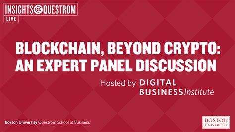 Blockchain Beyond Crypto Insightsquestrom