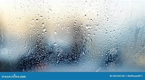 Frosted Glass Texture With A Light Gradient Providing A Soft Blurred