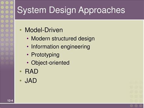 PPT Chapter Systems Design Objectives PowerPoint Presentation ID