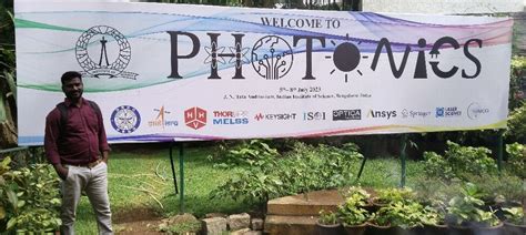 Arunkumar K On Linkedin Photonics2018 Iiscbangalore
