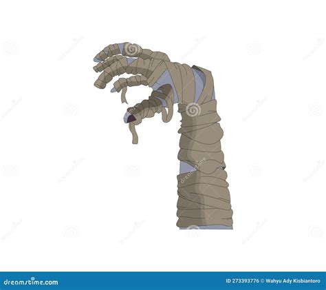 The Part Of The Mummy S Hand That Was Wrapped In Bandages Wanted To
