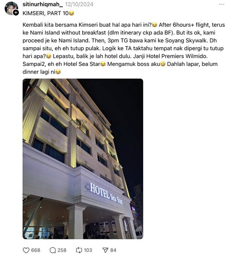 Travel Influencer Kim Seri Apologises After Being Accused Of Fraud By