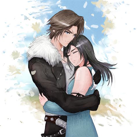 Squall And Rinoa Final Fantasy Viii By Lifesosoart On Deviantart