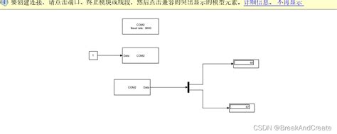 实验五 串行通讯建模以及教程 csdn博客
