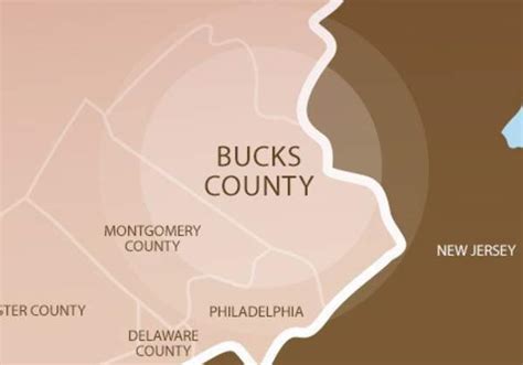 Bucks County Pennsylvania Maps