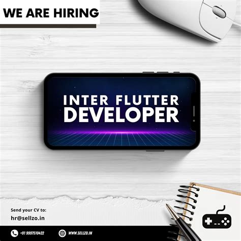 Flutter Flutterinternship Hiring Techinternship Mobiledevelopment Sellzo