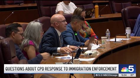 City Council Members Raise Questions Over Cpd Response To Ice Activity Nbc Chicago
