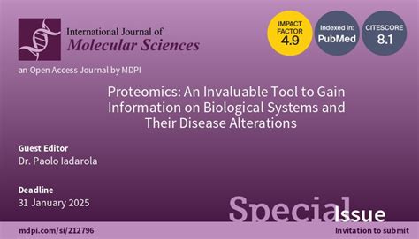Proteomics An Invaluable Tool For Biological Systems International