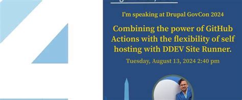 jon pugh on linkedin presenting self hosted ddev on github actions