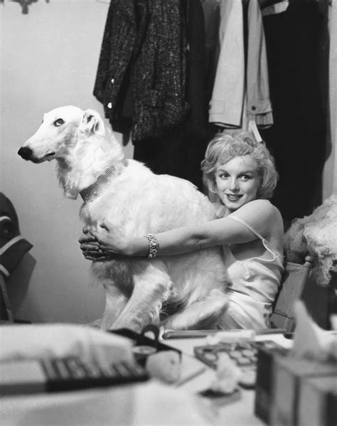 Marilyn Monroe As Jean Harlow For A Photoshoot With Richard Avedon