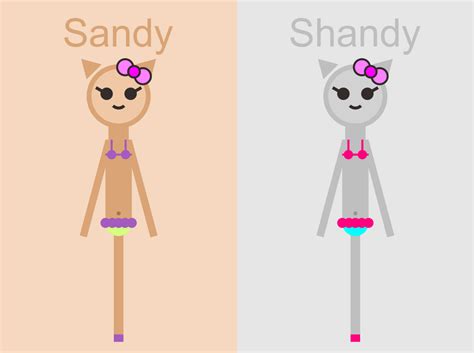 Sandy And Shandy Amputee Bikini By Jordanli04 On Deviantart