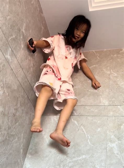 A Mom Finds Her Daughter Stuck To The Wall While Watching Tv Bright Side