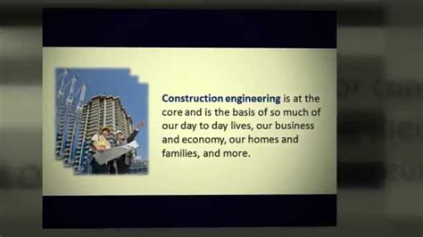 Construction Engineering Degree Programs Youtube