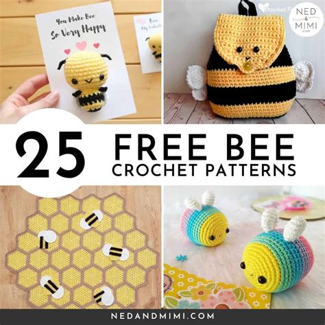 Crochet Bee Pattern
