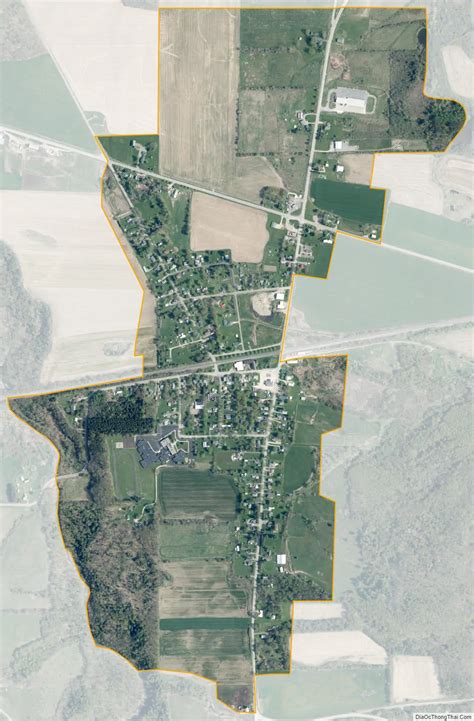 Map Of Dalton Cdp New York Thong Thai Real