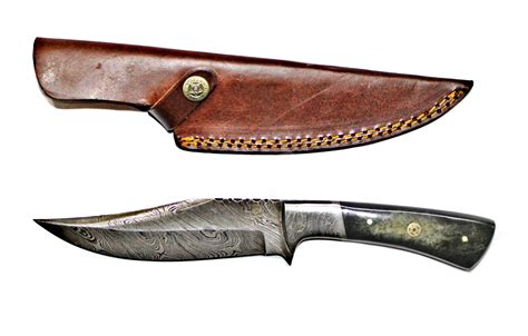 Titan International Knives Hand Forged Damascus Hunting Knife Review