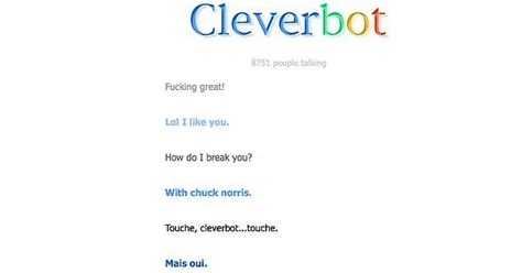 My First Convo With Cleverbot Imgur