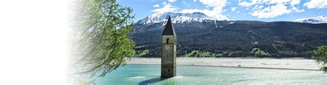 Reschensee Campingurlaub Tirol An Der Reschentangente Camping
