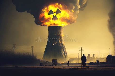 Nuclear Plant Reactor Exploding Meltdown Disaster Accident Stock Illustration Illustration Of Nuclear Plant Reactor Exploding Meltdown Disaster Accident Stock Illustration Illustration Of