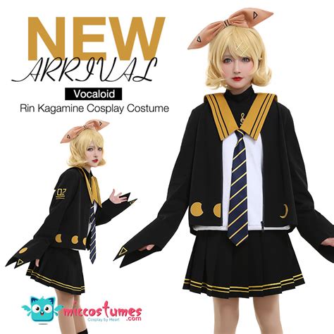 Rin Kagamine Cosplay Vocaloid Cosplay Kagamine Rin Len Pu Uniforms