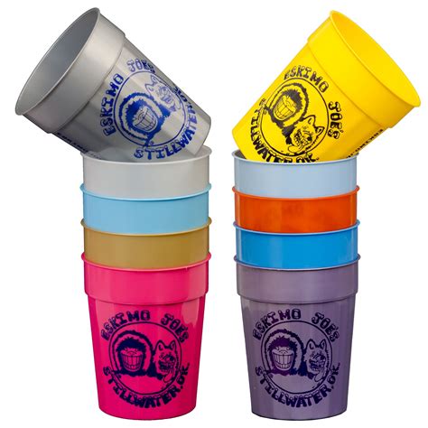 Set Of 10 Assorted Cups Cup10 Eskimo Joes Clothes