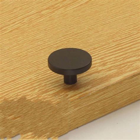 Brass Knobs Pulls Black Round Door Knobs Pulls Handles Drawer Etsy