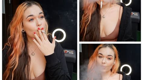 Sexy Smoking Dangling Handsfree Drags Smokingrapunzel