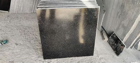 Natural Stone Galaxy Black Tile Thickness 18 Mm Size Small At Rs 90