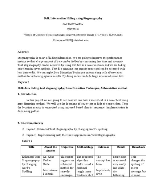 Hiding Info Using Text Steganography Pdf Chaos Theory Matrix Mathematics