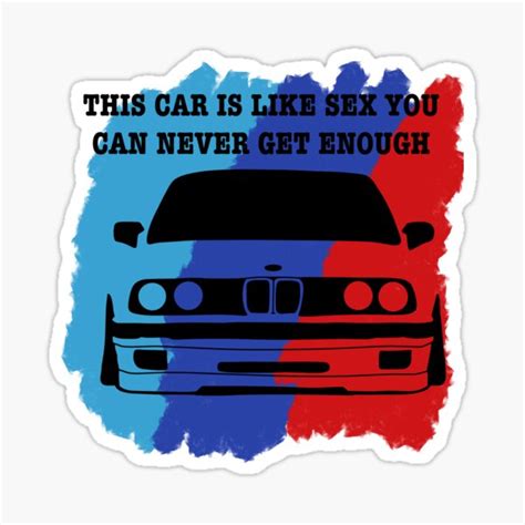 Aesthetic Logo Of A Classic Car Blue Sky Blue Red E30 Says This Car Is