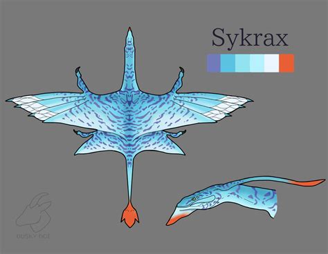 Ikran Commission For Takabisha Of Their Character Duskys Art