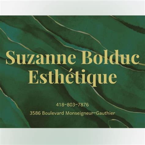 Suzanne Bolduc Esthétique