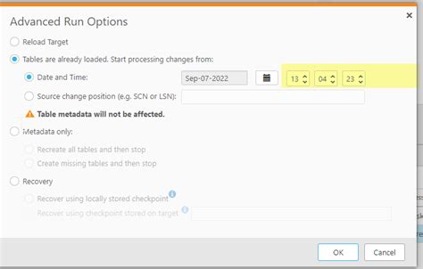 qlik replicate cannot start processing from times qlik community