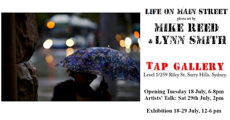 Life On Main Street Photo Art Mike Reed Lynn Smith Tap Gallery