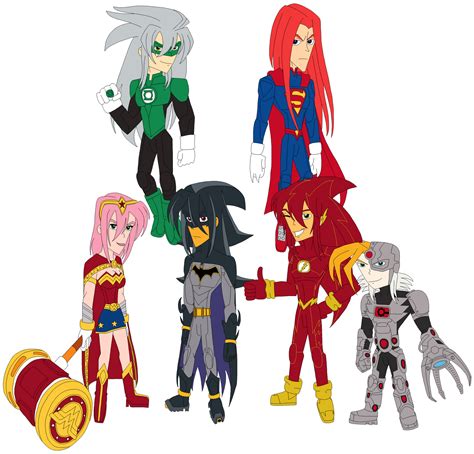 Human Sonic X Dc By Sup Fan On Deviantart