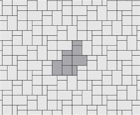 3 Size Pavers Pattern